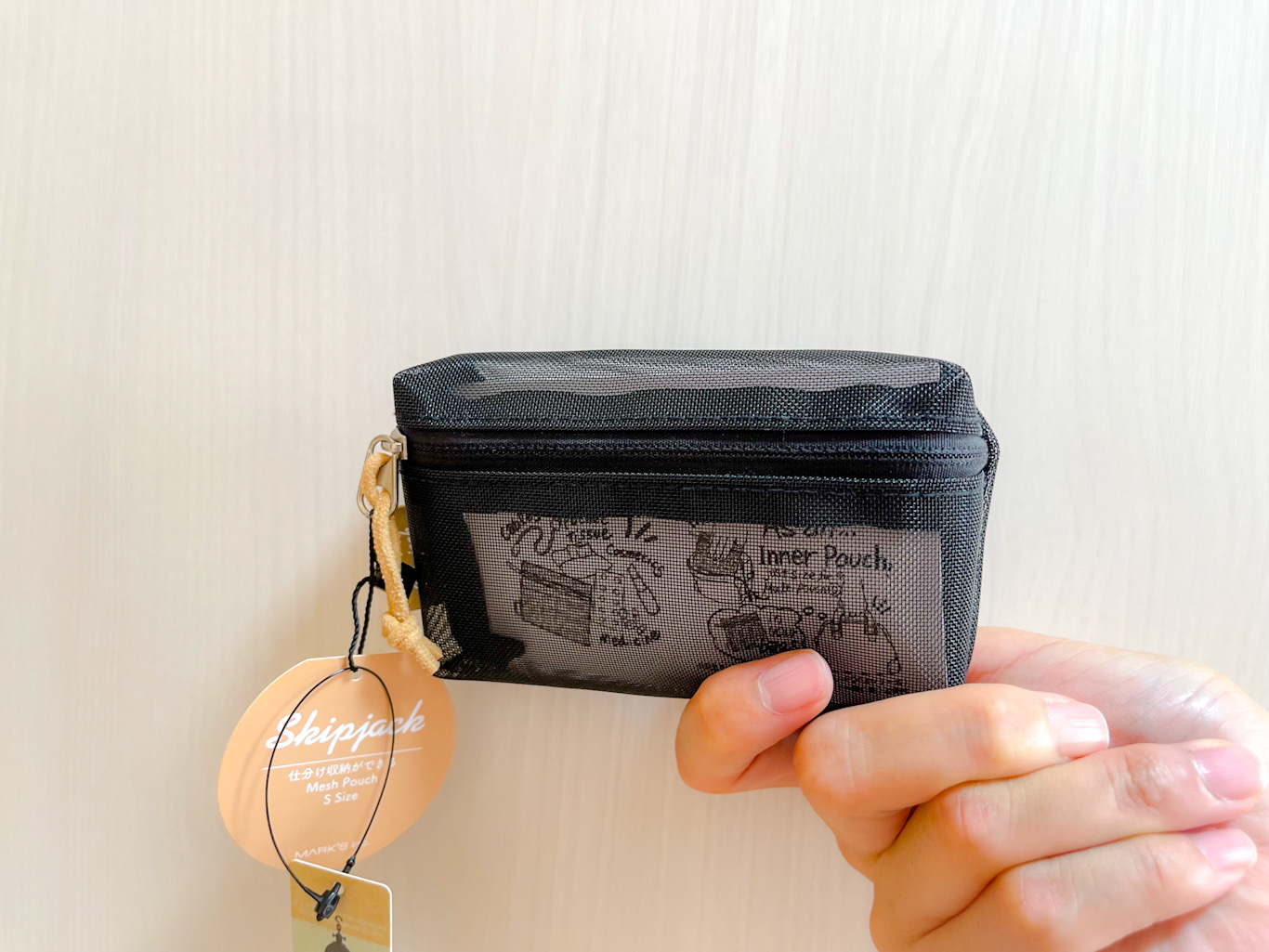 マークスの『メッシュポーチ(S)』が最高に使いやすいサイズ感でした！ | モノ、コト、トキ